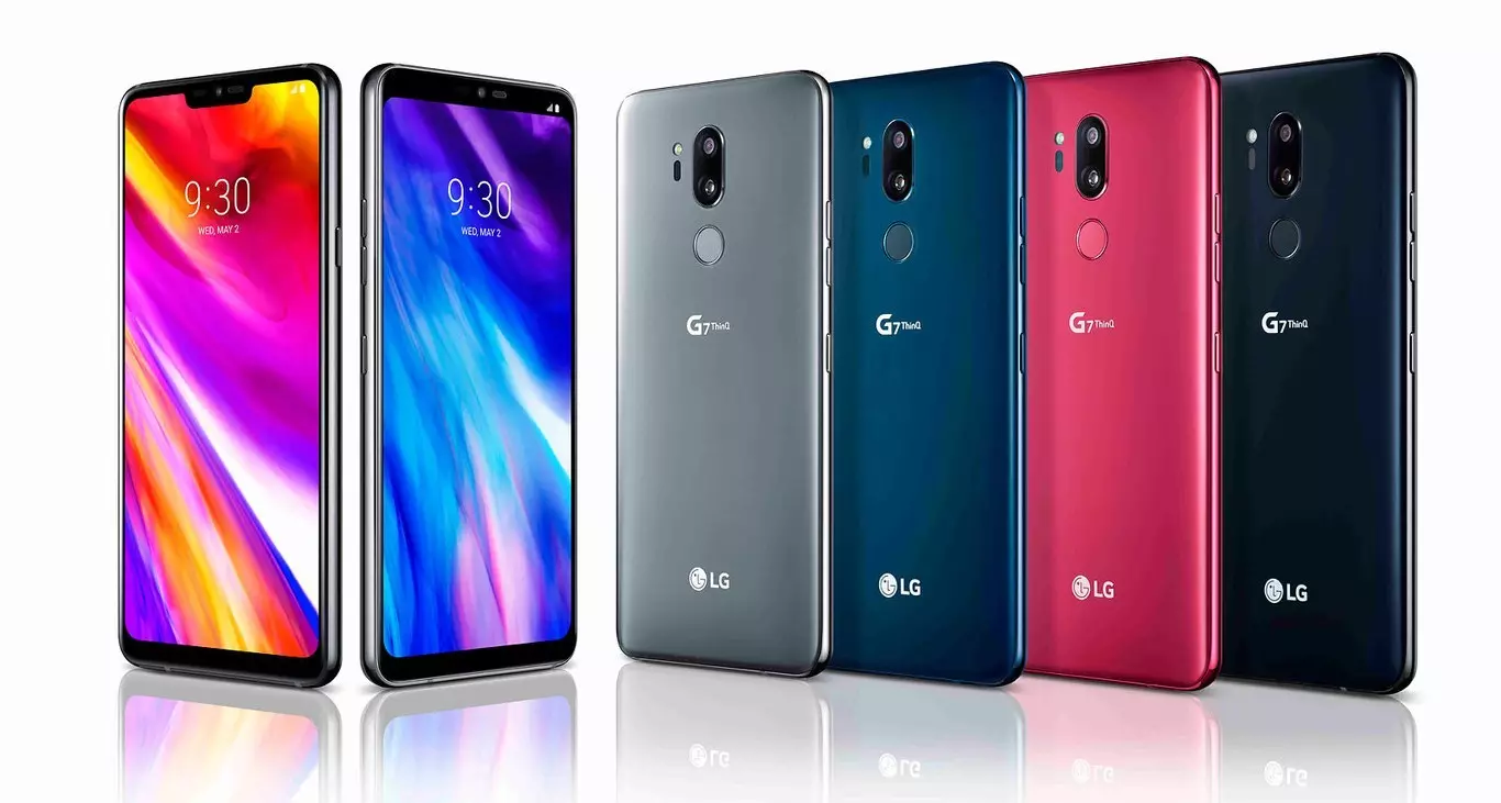 Trình bày một hàng rào nhàm chán mới LG G7 7099_5