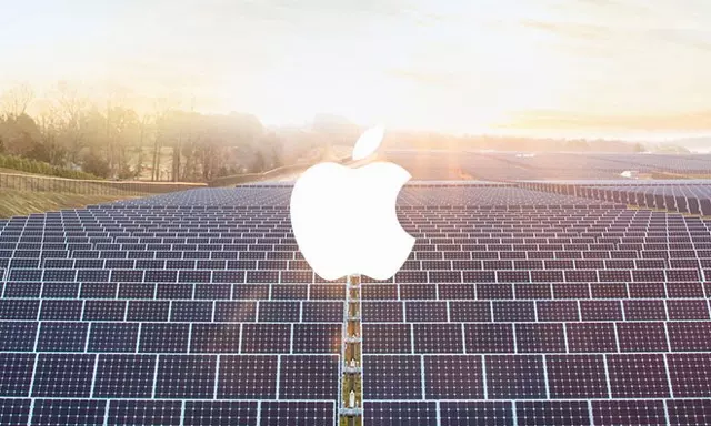 Apple bytte helt till förnybara energikällor 7244_0
