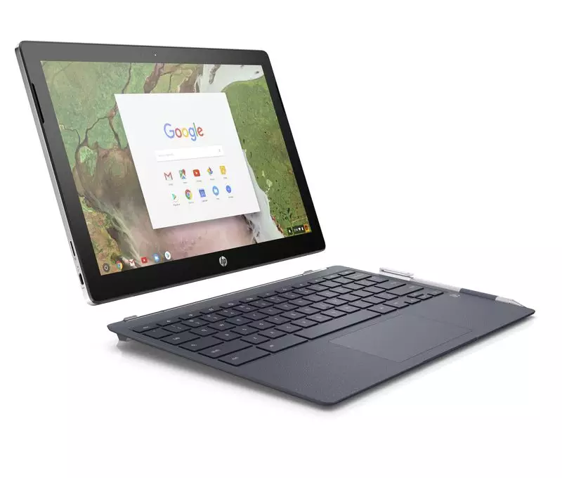 HP Chromebook X2 نى كۆرسىتىلدى ۋە iPad كە رىقابەتلەشمەكچى بولغان. ھېچقانداق نەرسە قويۇپ بېرىلمەيدۇ 7254_2