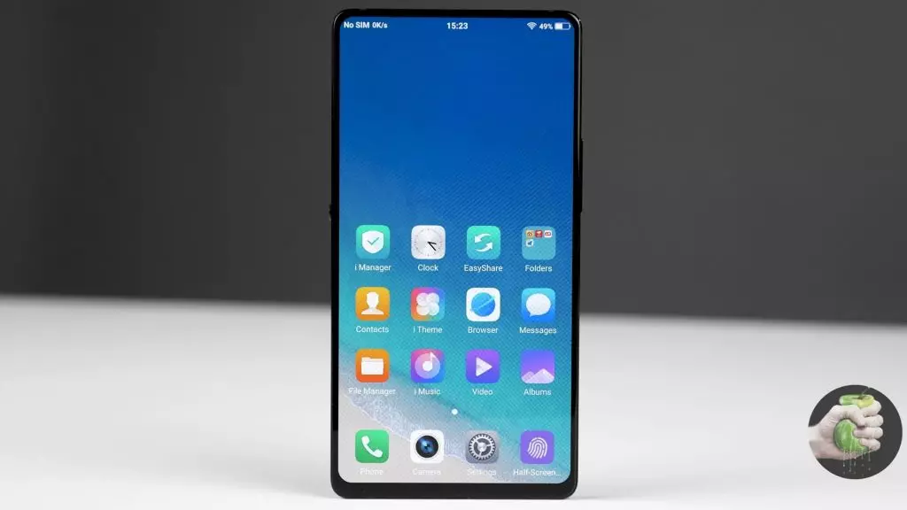 Vivo Apex met dun rame