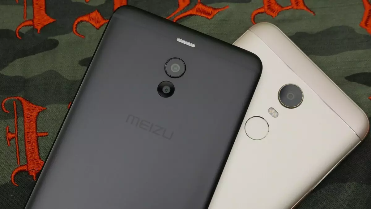 Lyginamoji apžvalga XIAOMI REDMI 5 PLUS ir MEIZU M6 Pastaba 7368_0