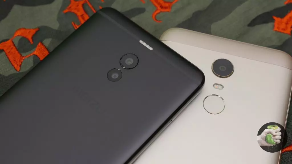 Meizu M6 Նշում Xiaomi Redmi 5 Plus- ի կողքին