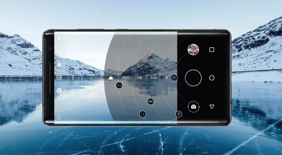 Nokia 8 Sirocco: Chwyldro neu ffôn clyfar arall ar Android? 7551_2