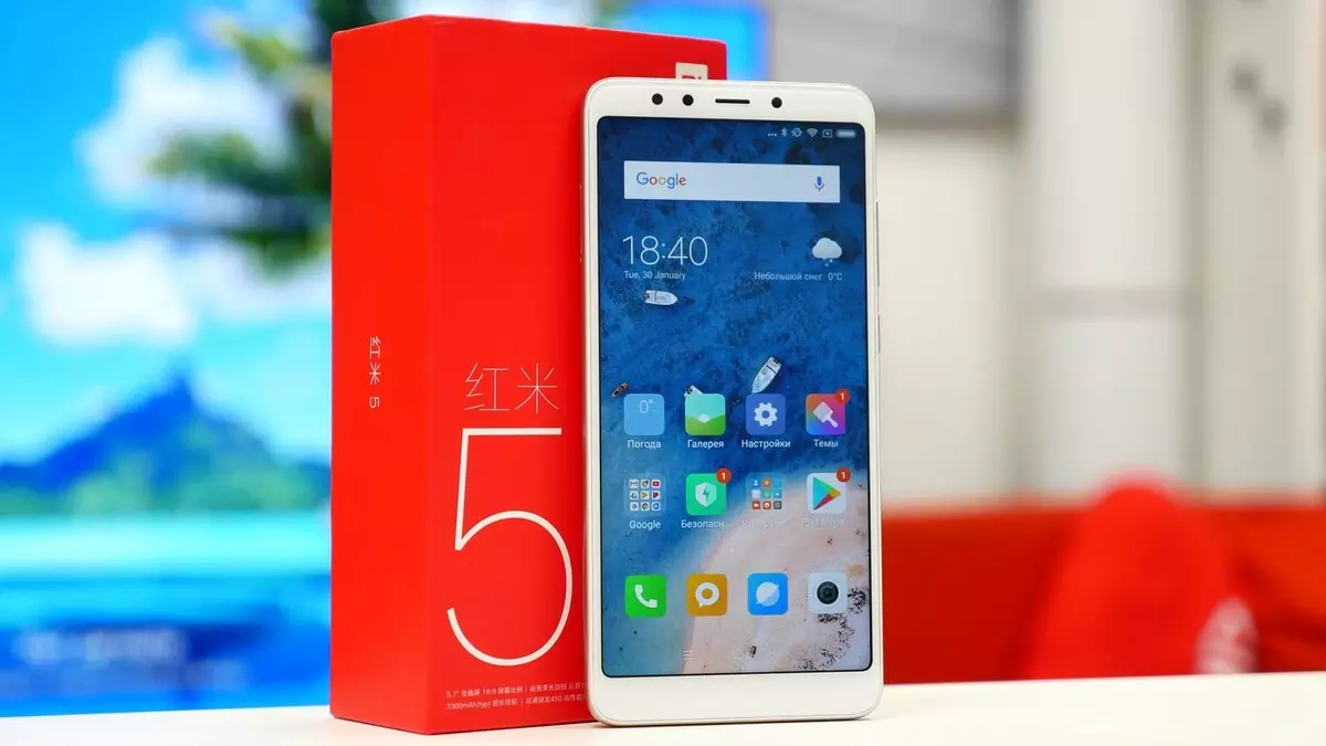 Review Xiaomi Redmi 5: Wat is der om te tinken, jo moatte nimme! 7747_0