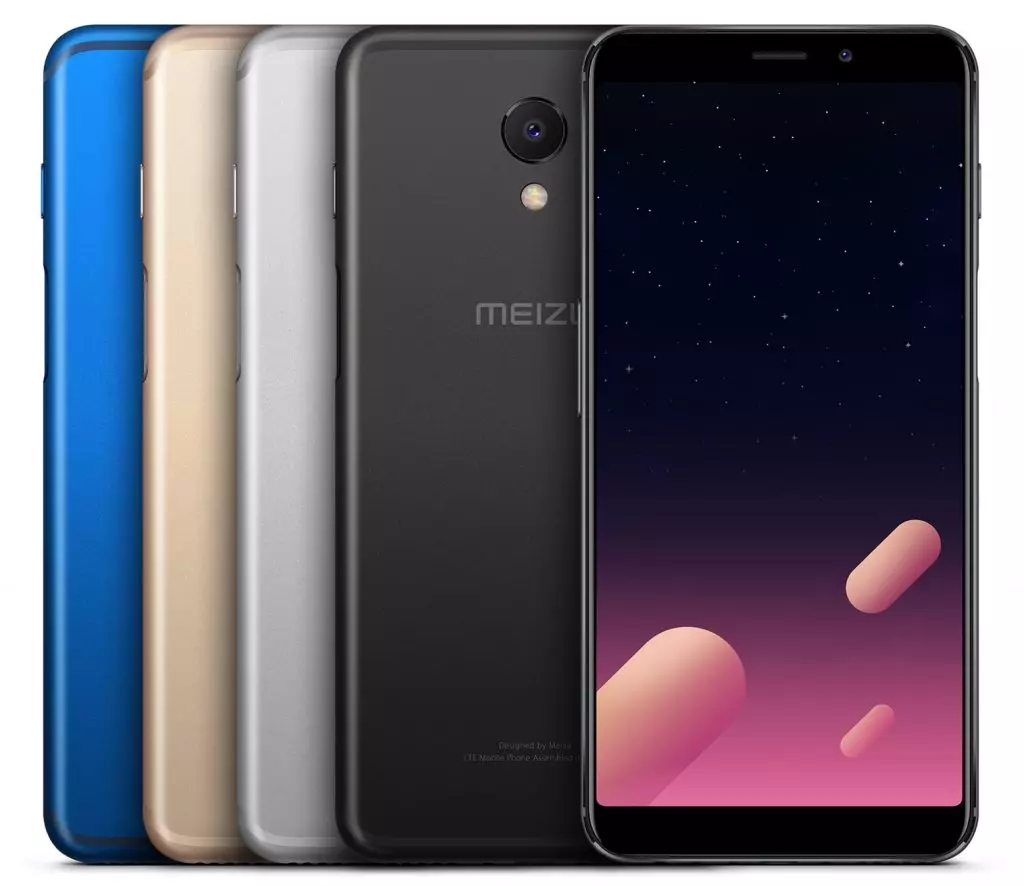 Жаңы! Meizu M6s кызматкери чоң экран жана жука жээкчелер менен 7816_1