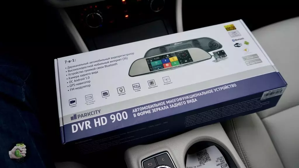 PARKCITY DVR HD 900: Túl okos autó tükör Android! 7957_2