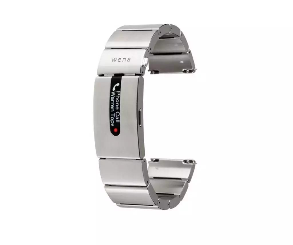 New Sony Exotic: Smart Wena Wrist Pro maso Igikonio 7973_1