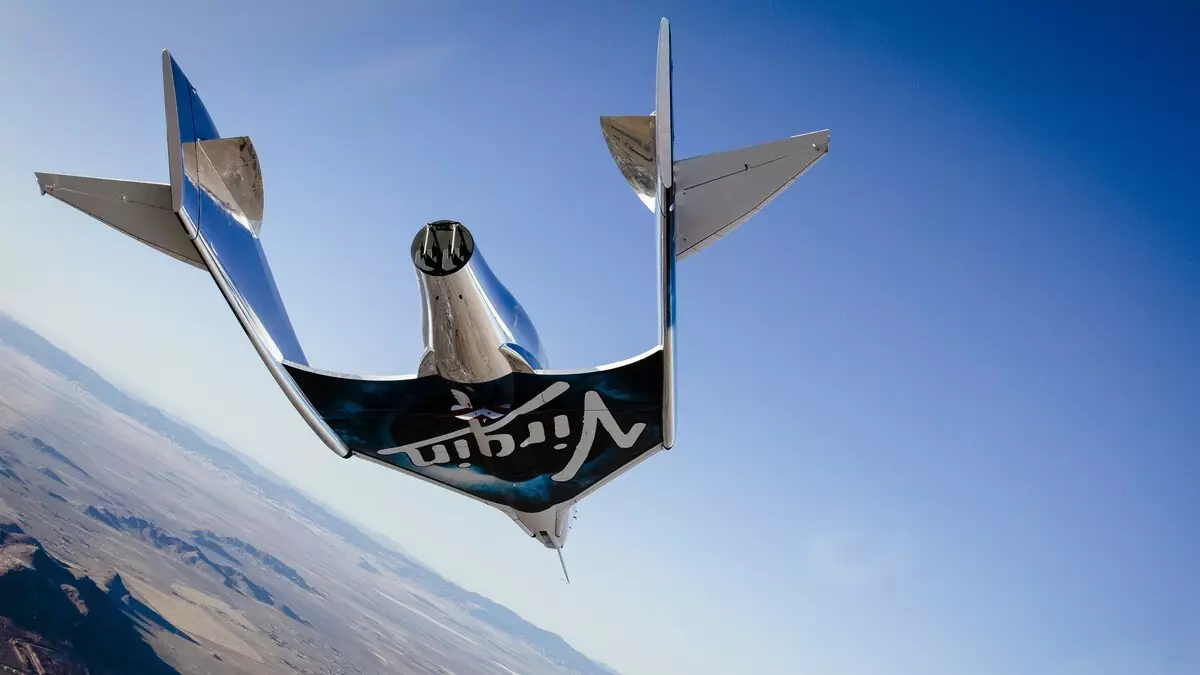 Virgin Galactic gerði árangursríkt flug vss einingu