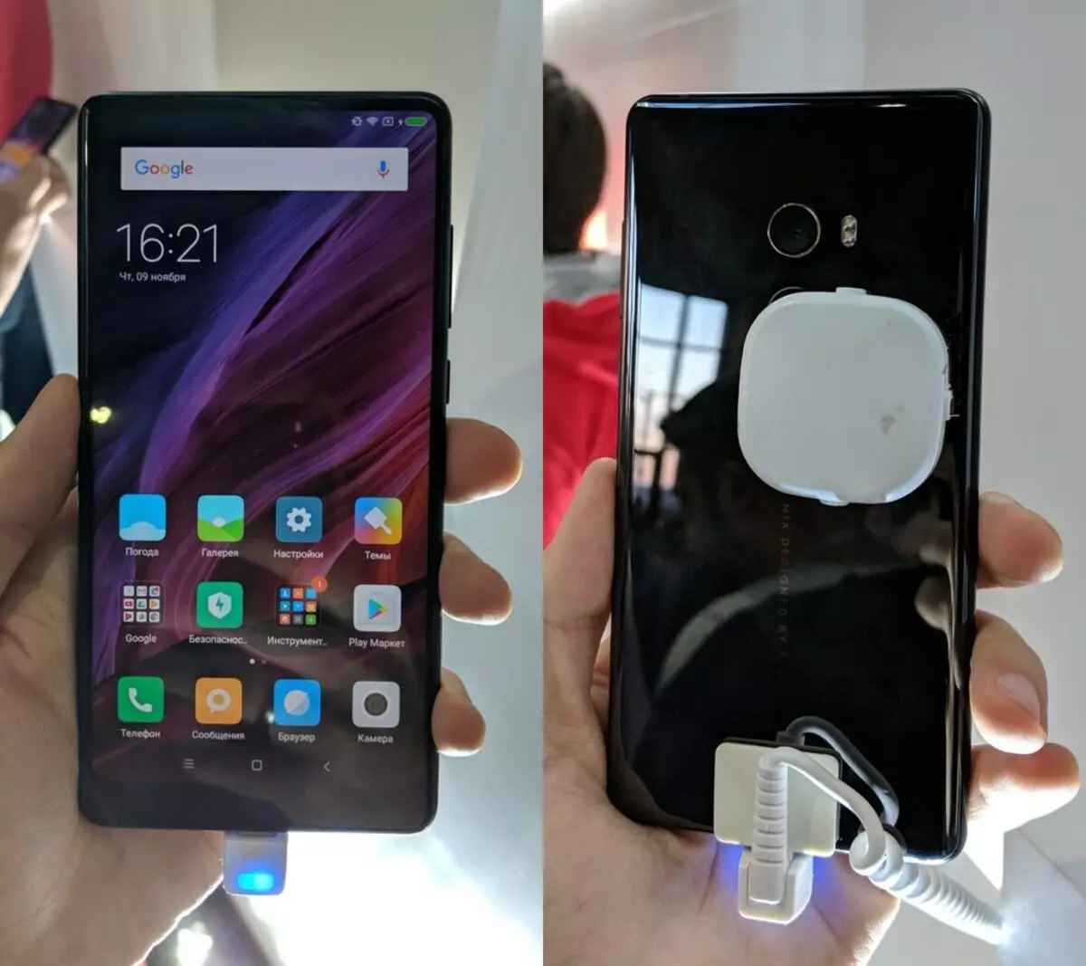 Xiaomi nomis la rusan prezon ĉe MIX 2 kaj ofertis aĉeti ĝin anstataŭ la iPhone 8094_1