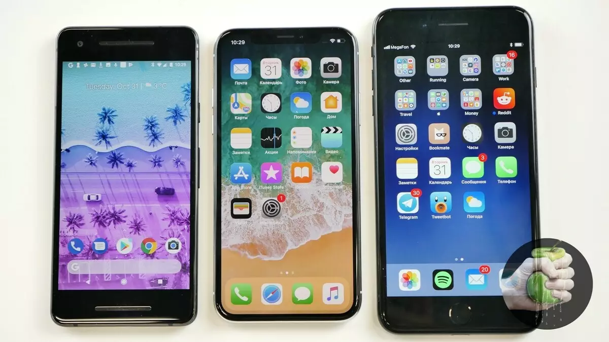 Display-k iPhone X pantaila merkatuan onena deitu zuen 8118_0