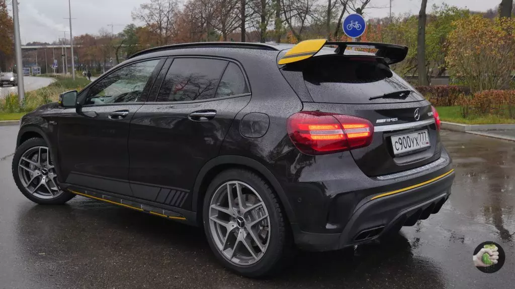 Wylsadrive: Mercedes-AMG GLA 45 як сродак ад восеньскай дэпрэсіі 8150_2