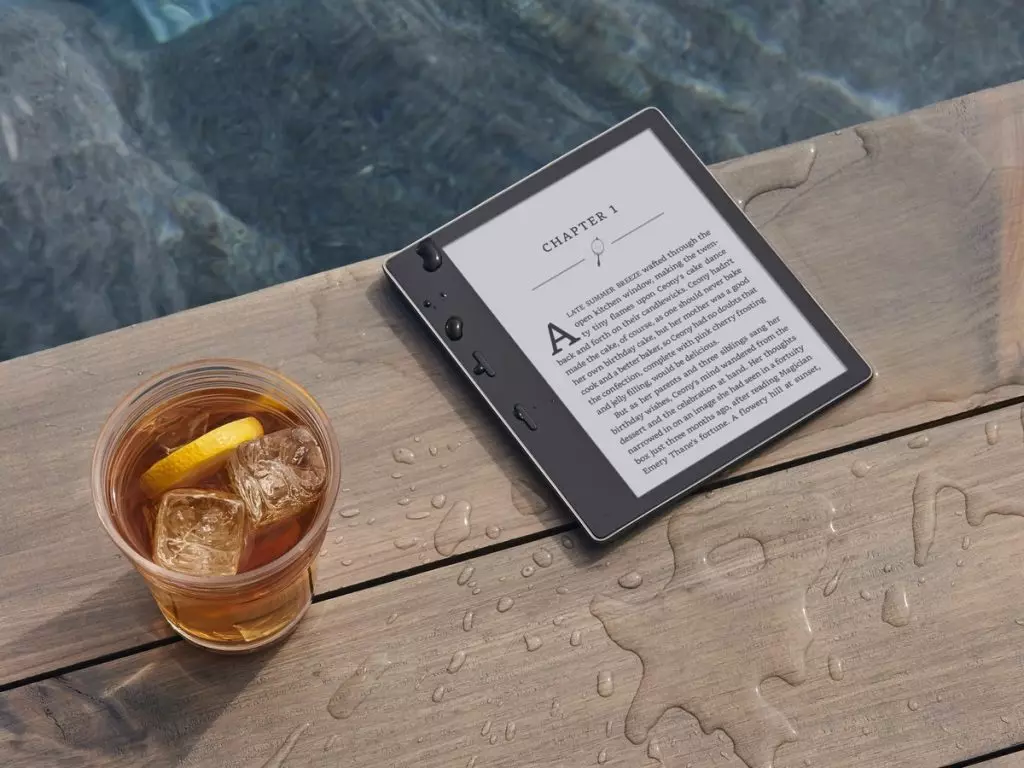 Amazon Kindle Oasis: Reader with water protection and Bluetooth (Dream Book) 8227_4