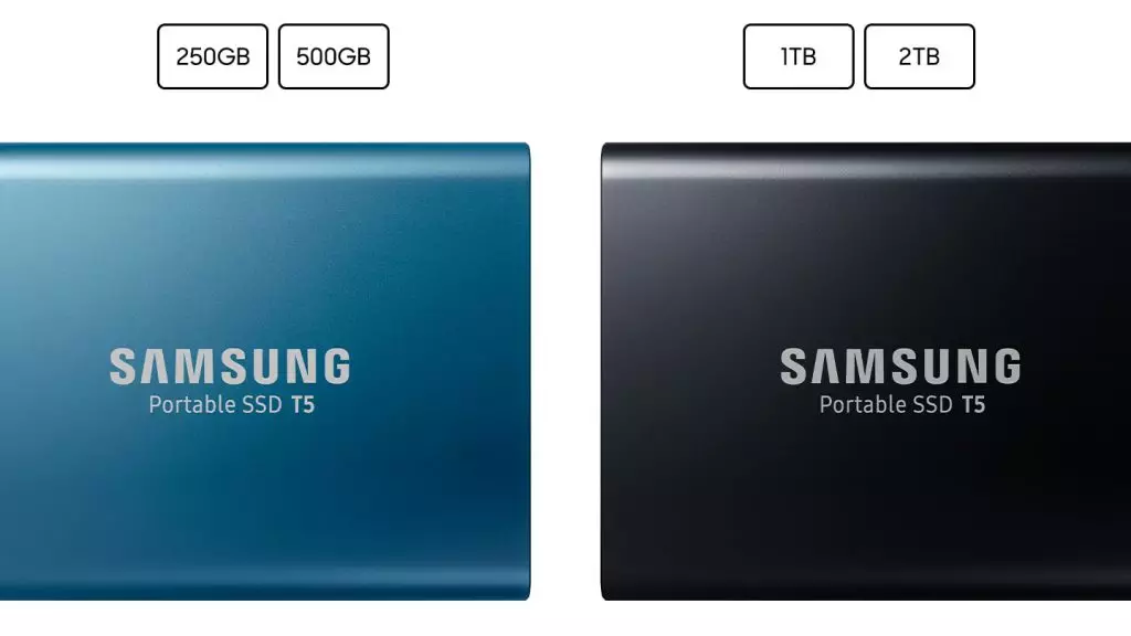 I-Samsung ephathekayo ye-SSD T5: isivivinyo esikhulu se-SSD sangaphandle! 8285_2