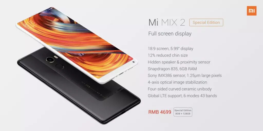 Xiaomi Mi Mix 2 - Miraza New Wonders ji Chinaînê 8377_2