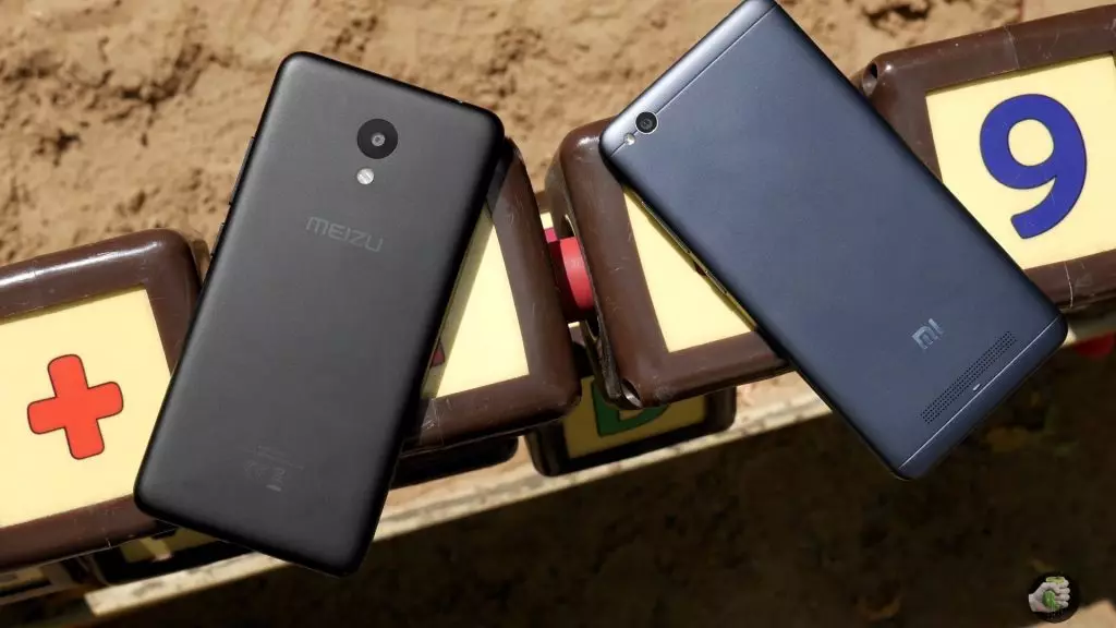 Meizu M5c da Xiaomi Redmi 4a kusa da