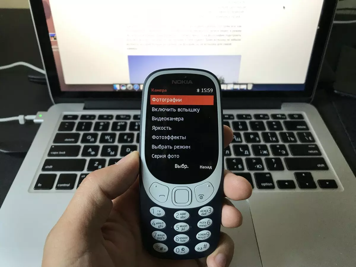 FRAT TEST: Como se dispara a cámara de Nokia 3310? 8847_1