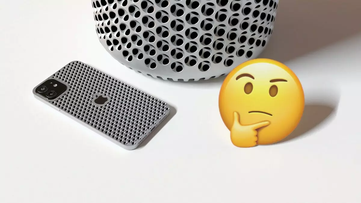 Patent: iPhone ma isi masini i le Mac Pro Homage