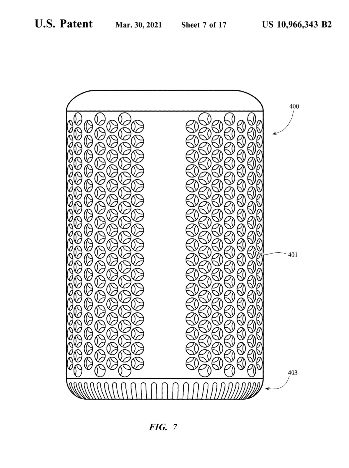 Patent: iPhone a ďalšie zariadenia v bývaní Mac Pro 927_2