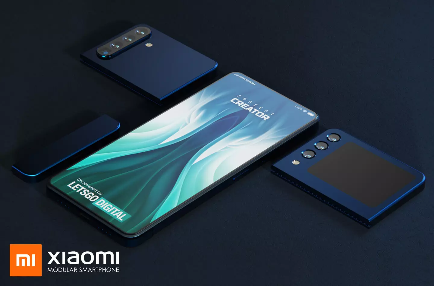 Si Xiaomi nagpatambal sa usa ka dili kasagaran nga modular smartphone