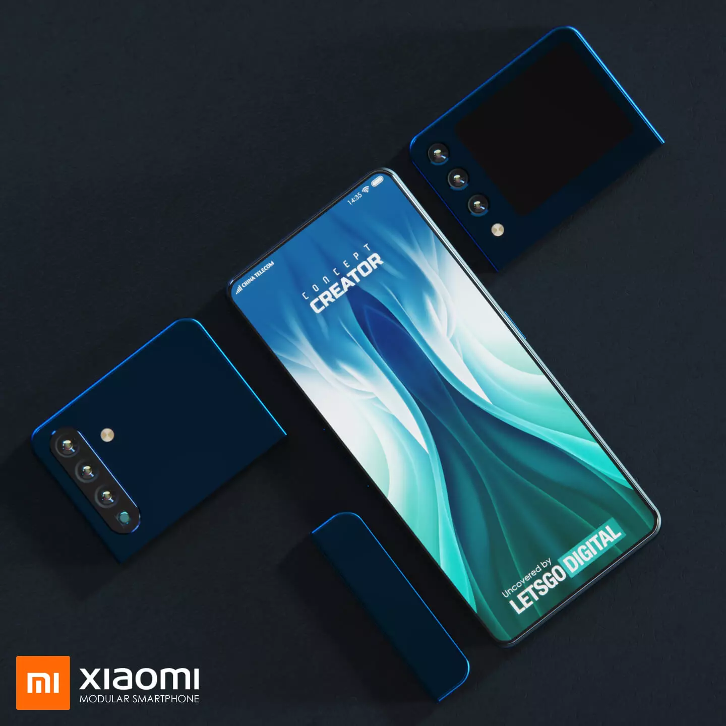 Xiaomi ఒక అసాధారణ మాడ్యులర్ స్మార్ట్ఫోన్ పేటెంట్ 930_2