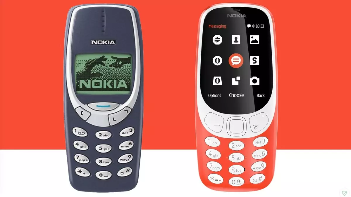 Firwat enttäuscht aktualiséiert Nokia 3310? 9312_0