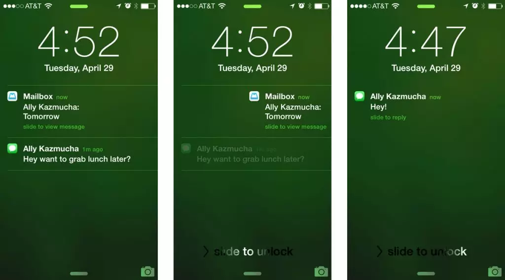 نوٹیفکیشن_ cnerner_iphone_lock_screen_examples.