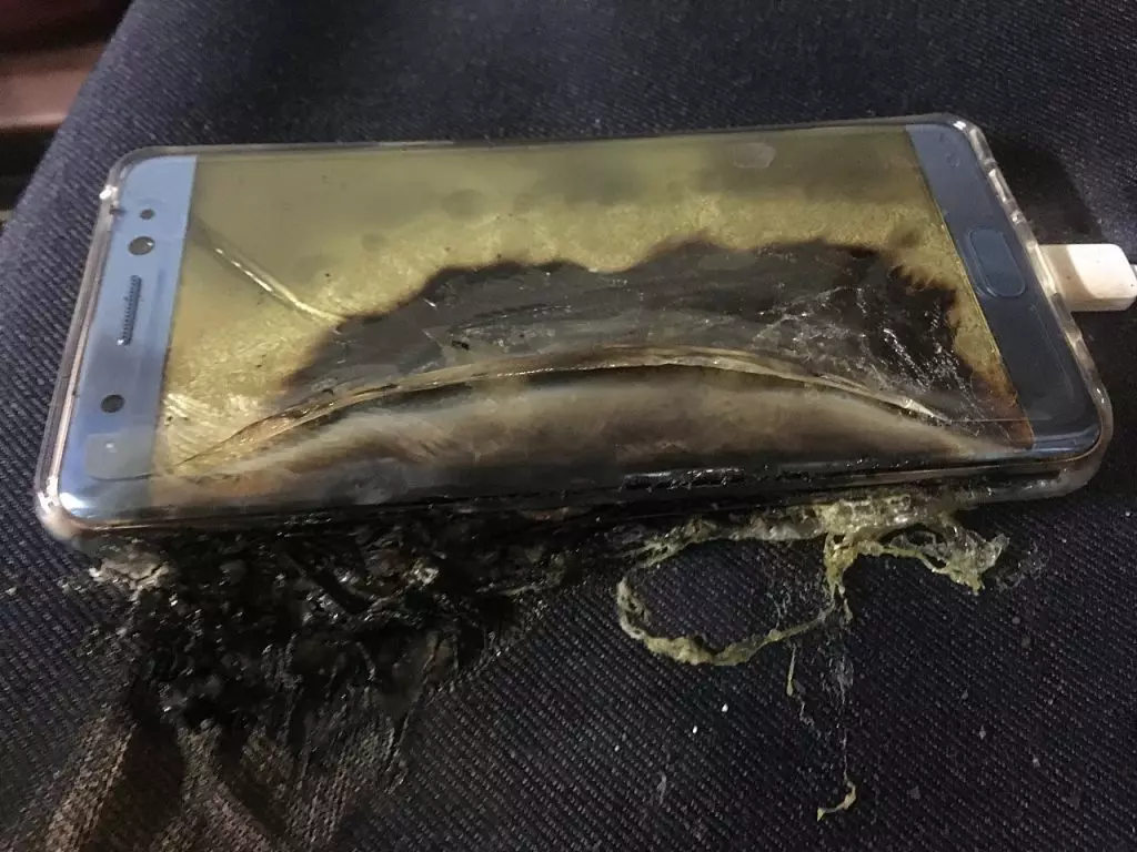Eksplosiv Samsung Note 7