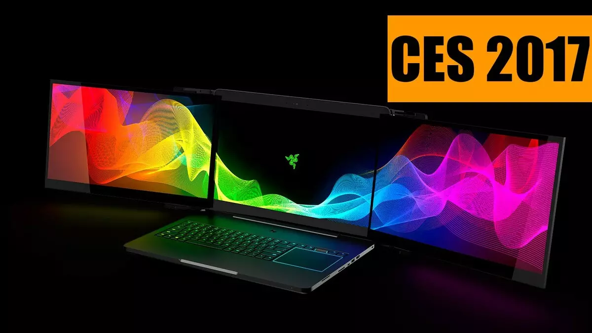 Proč je notebook 3 obrazovky? Vidíš, to je Razer Project Valerie 9770_0