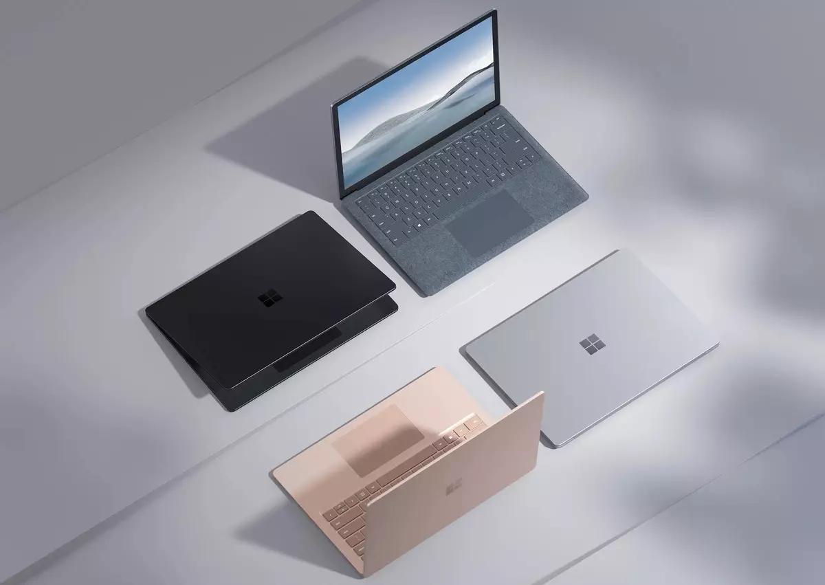 Novelties Microsoft: Surface Laptop 4, fon kepala baru dan webcam