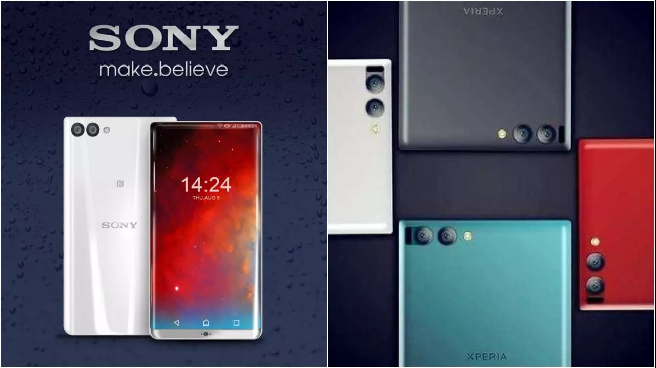 Zeer knappe Sony smartphone-concept met 