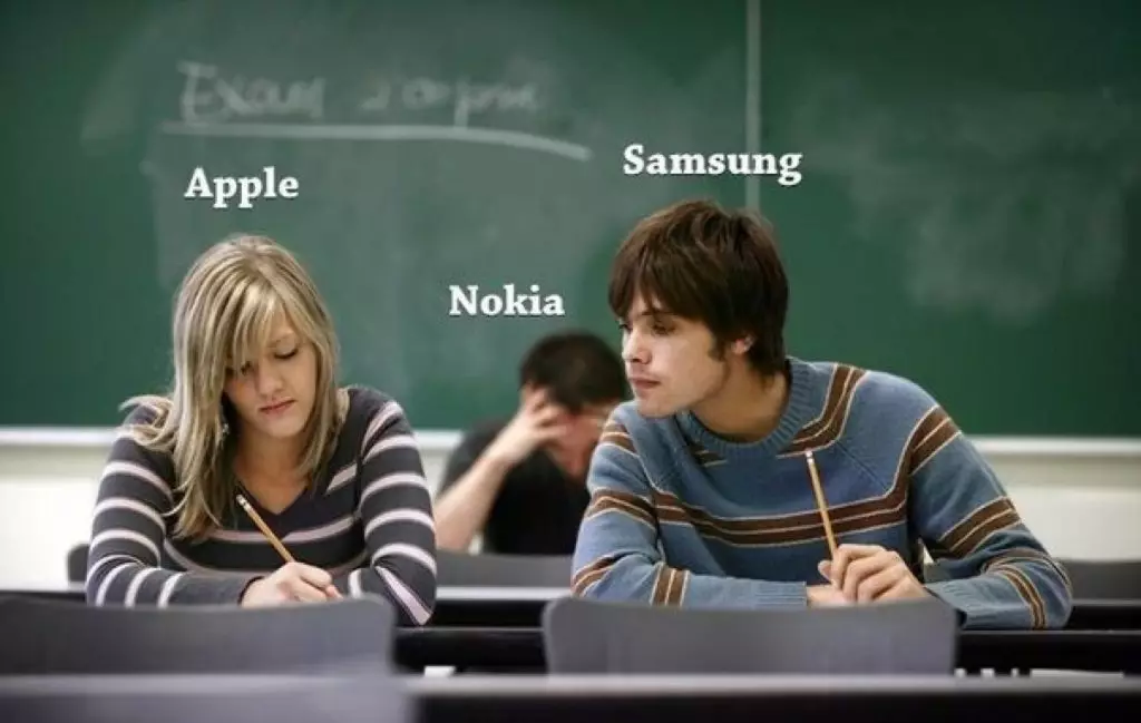 Samsung-Apple Nokia