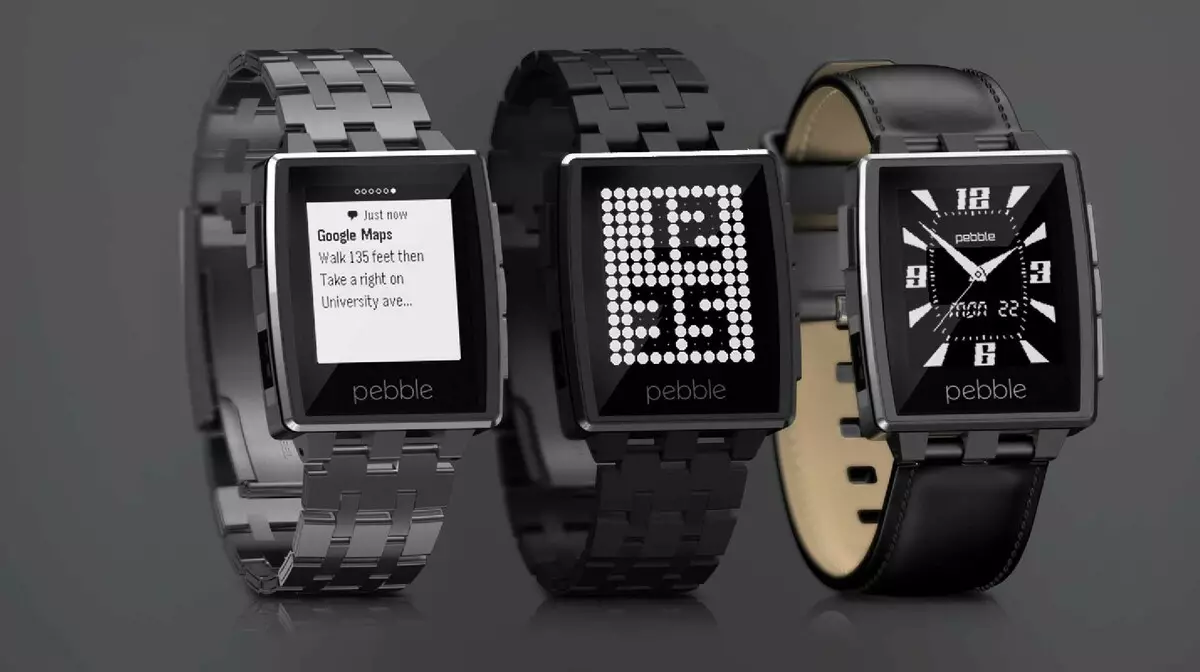 Kanganwira, Smart Pebble Watches. Fitbit inotenga iyo ngano yeKickstarter 9988_0